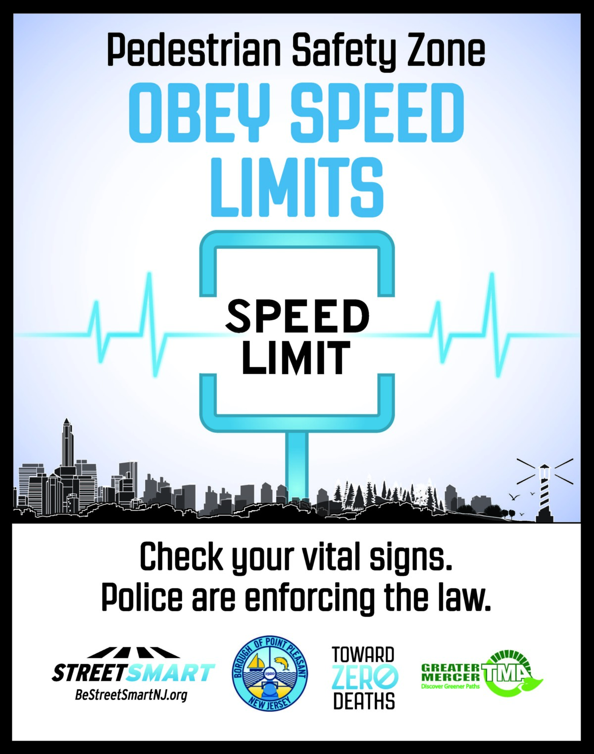 Obey Speed Limits (1) - Borough of Point Pleasant